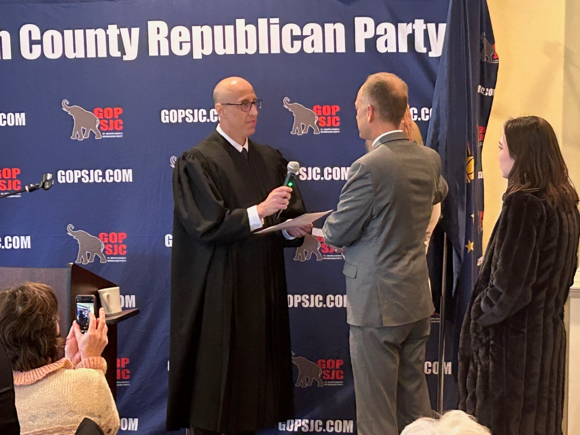 SEE IT: History made as SJC GOP swears in newest elected officials ...